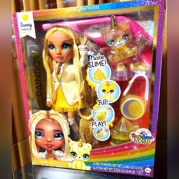 MGA Entertainment | Toys | Rainbow High Sunny Madison Doll With Slime ...